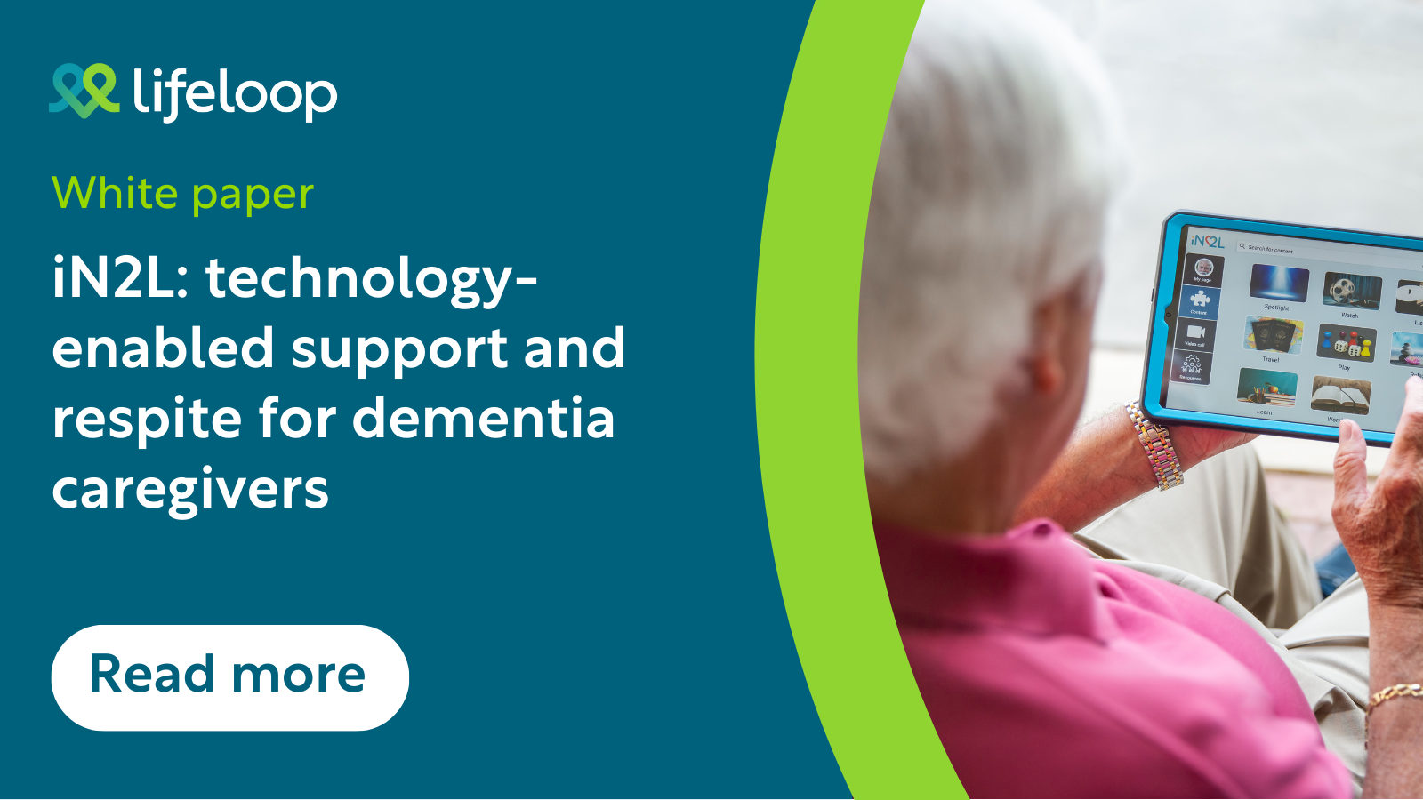 iN2L: Technology-enabled support and respite for dementia caregivers